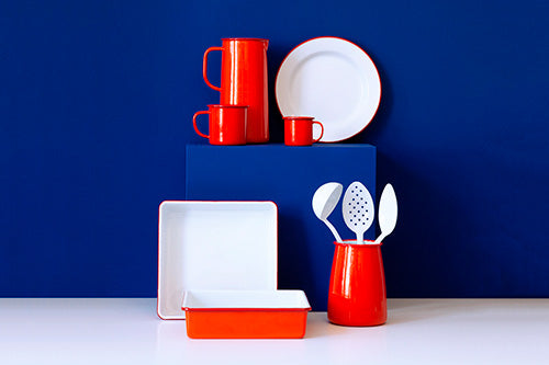 Celebrating Pillarbox Red — Falcon Enamelware