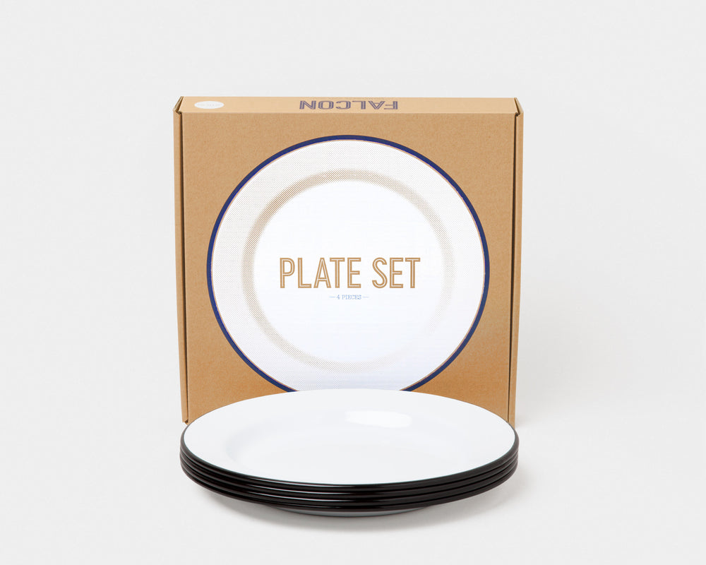 24cm Plates — Falcon Enamelware