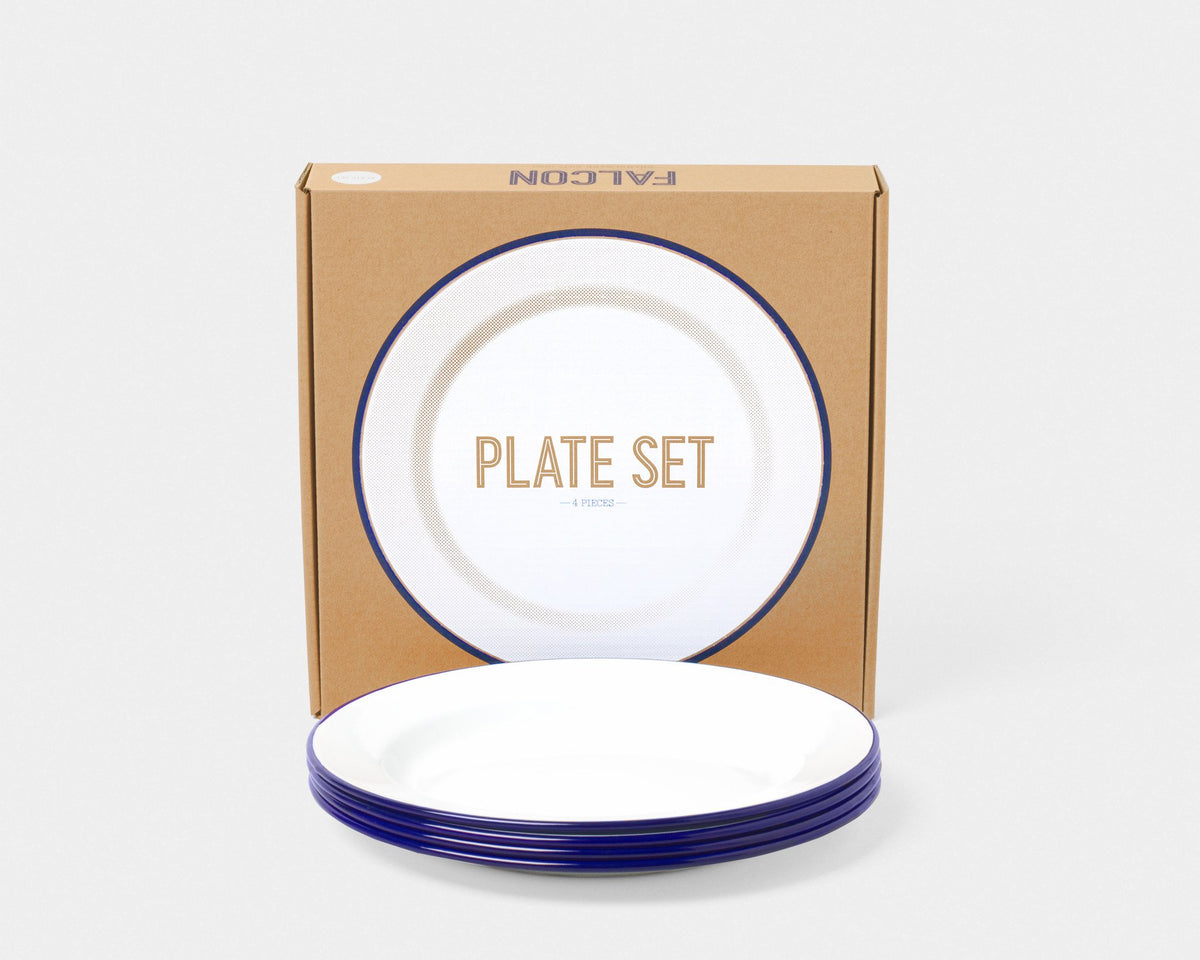 24cm Plates — Falcon Enamelware